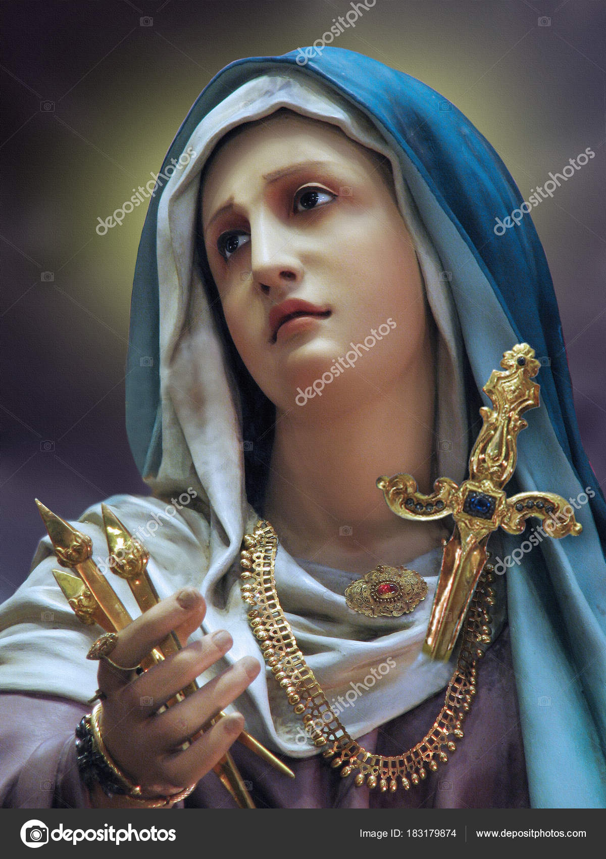 Nuestra Madre Santísima Dolorosa — Foto de stock #183179874 © Fajjenzu
