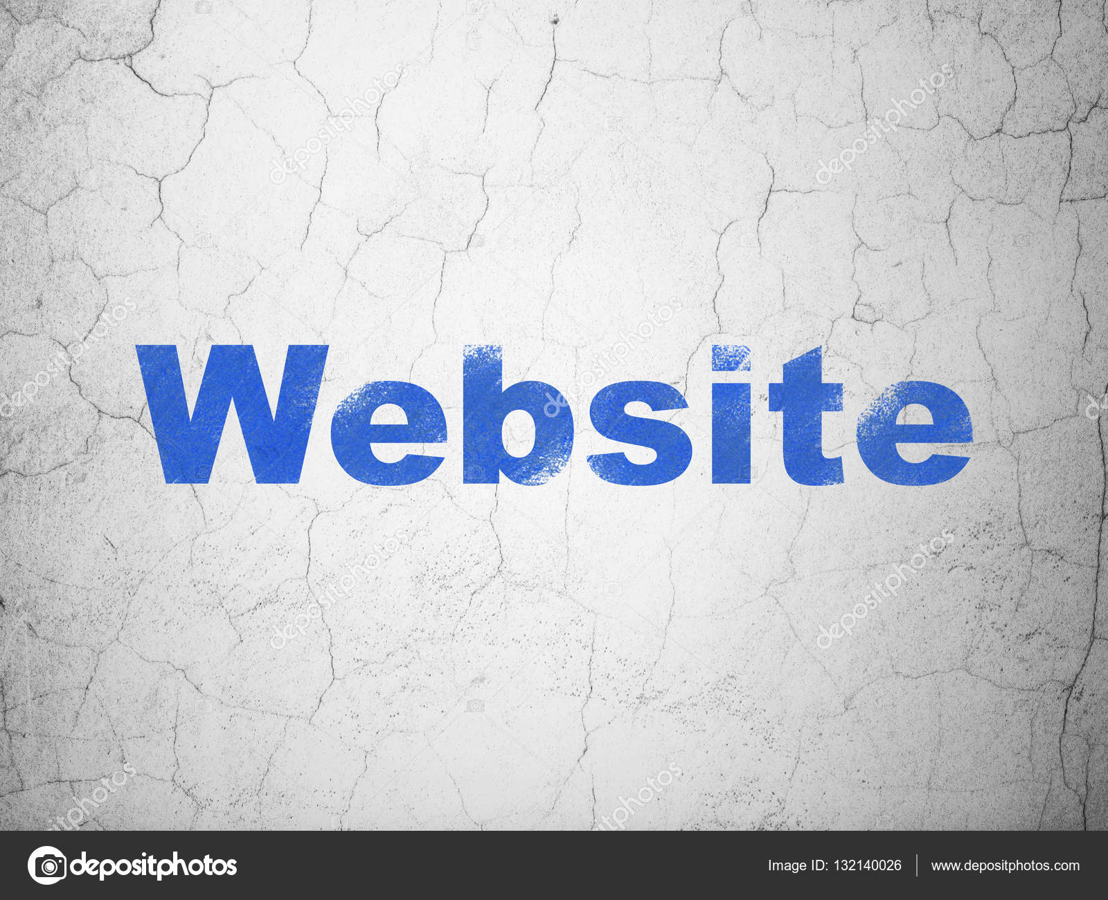 Web development concept: Website on wall background — Stock Photo © maxkabakov #132140026