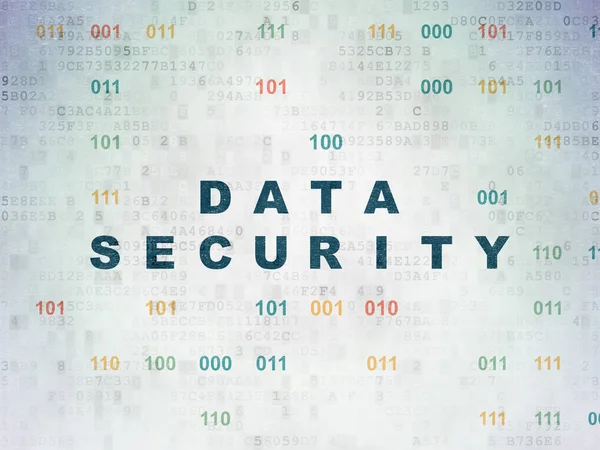 Safety concept: Data Security on Digital Data Paper background - Stock ...