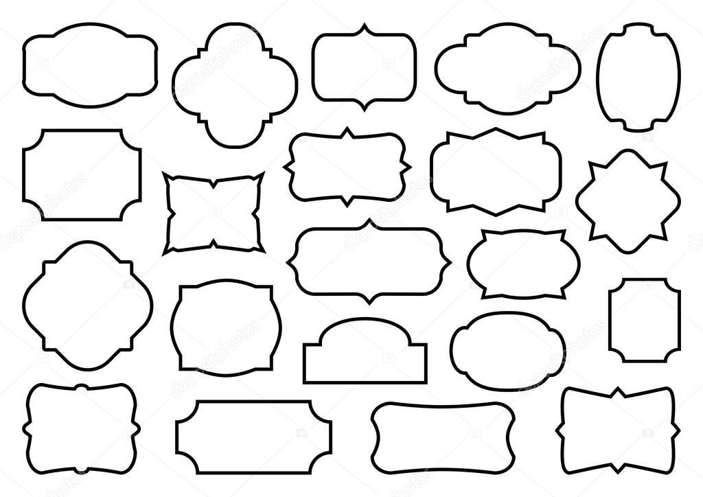 Formas Decorativas Vectoriales