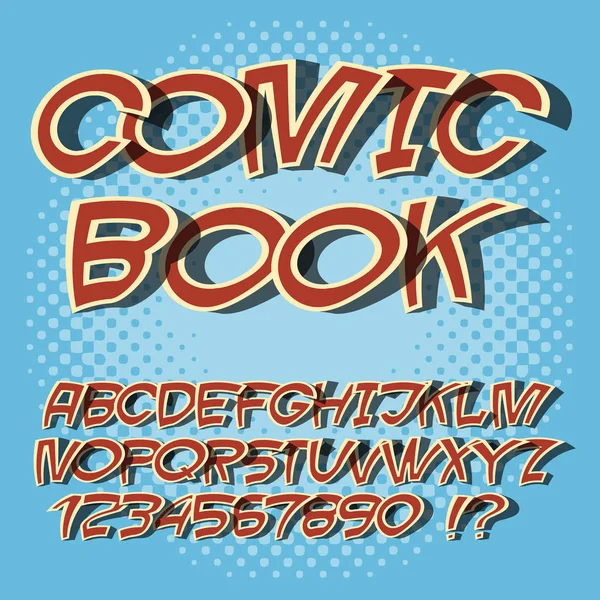 Cool comic font imágenes de stock de arte vectorial | Depositphotos