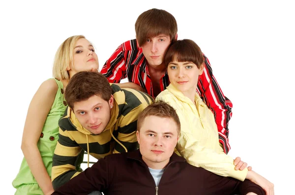 Five friends together — Stock Photo © monkeybusiness #4781834