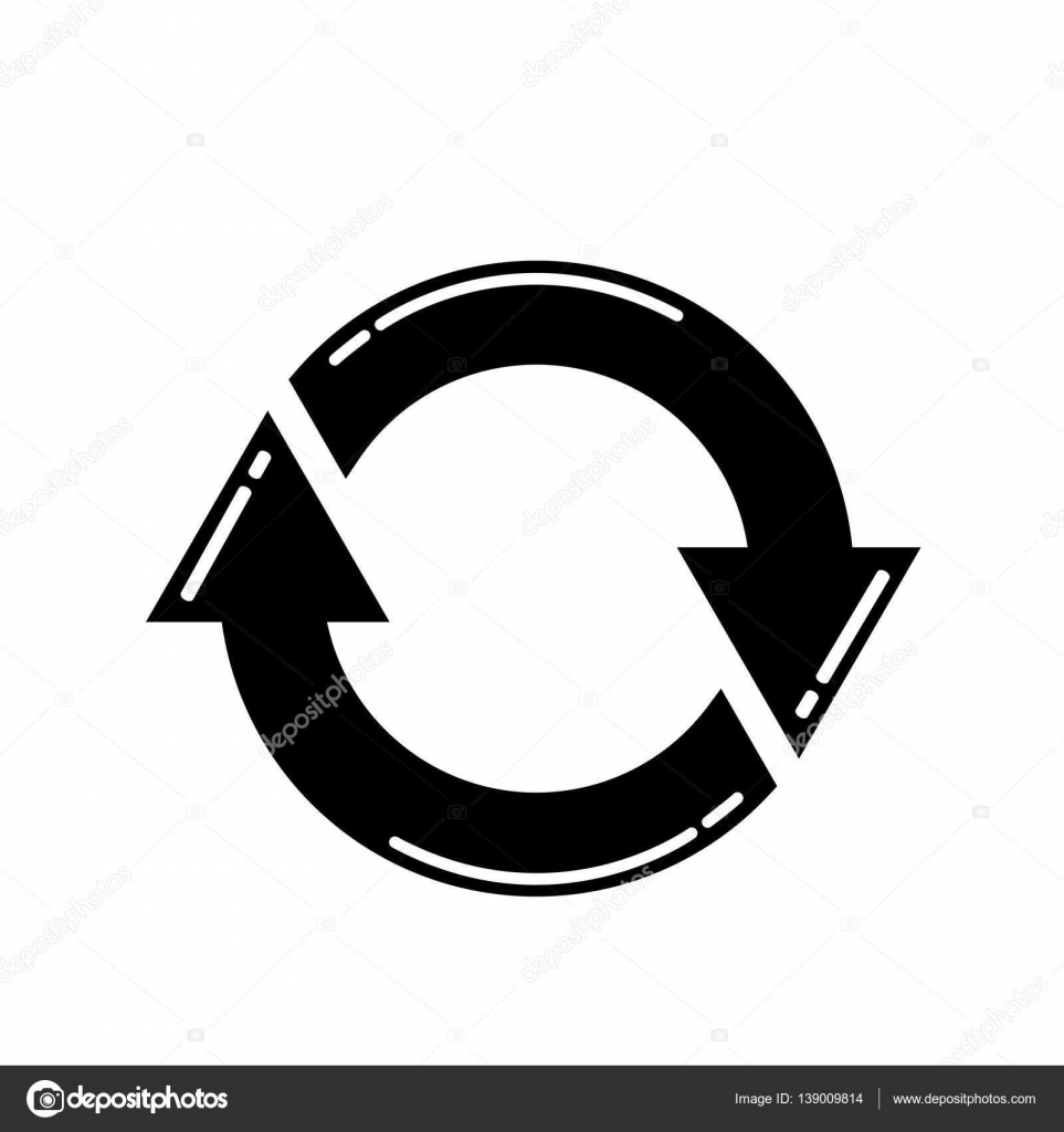 Icono de flecha circular Vector de stock por ©bowxwod 139009814