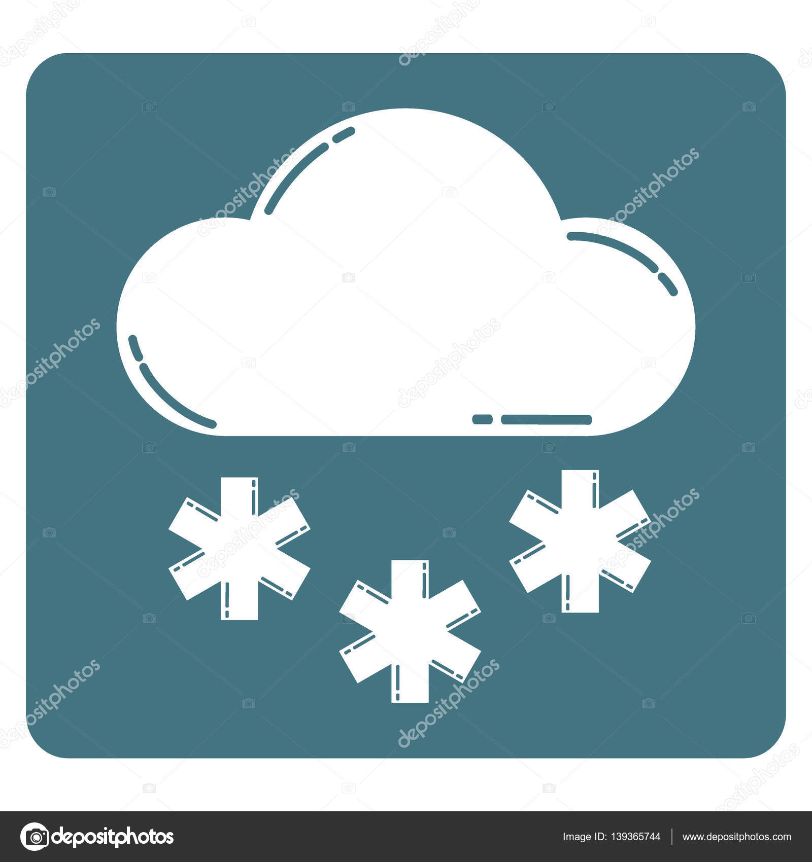 Snow Weather Icon