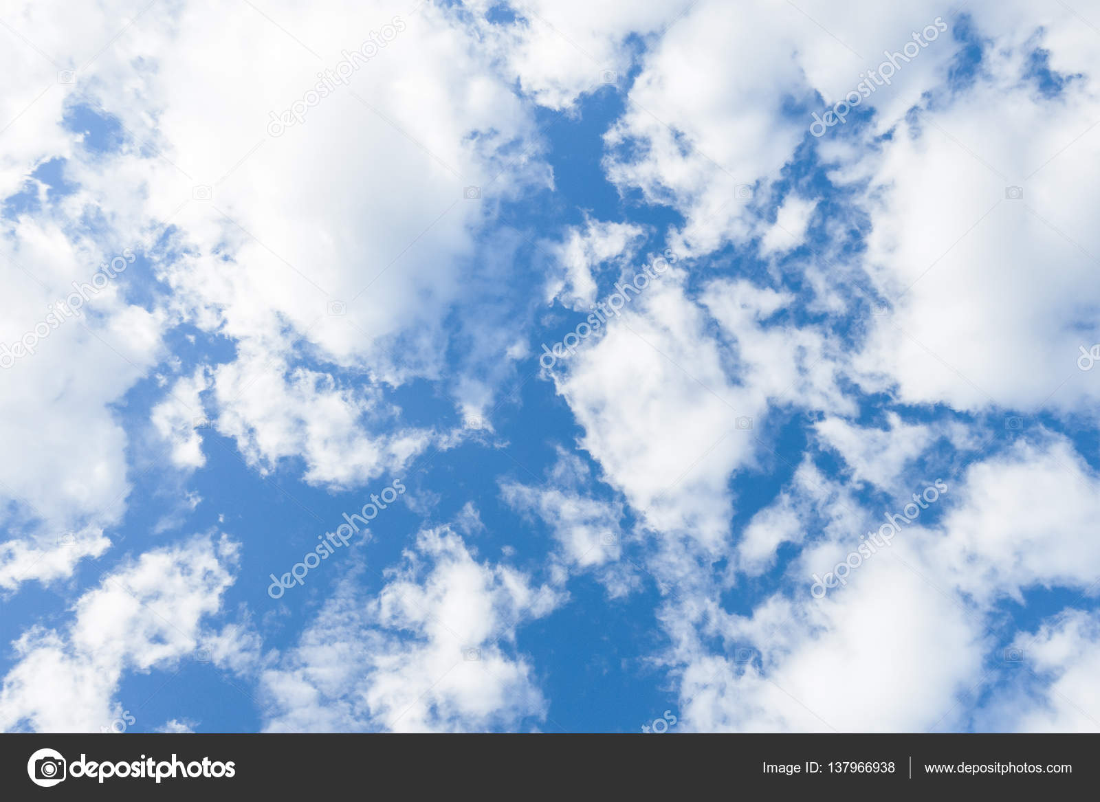 Cloudy sky and clear sky clouds background Stock Photo by ©FrameAngel ...