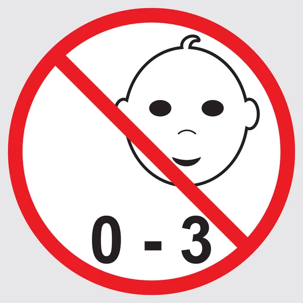 Age warning sign — Stock Vector © okeen_ #5470026