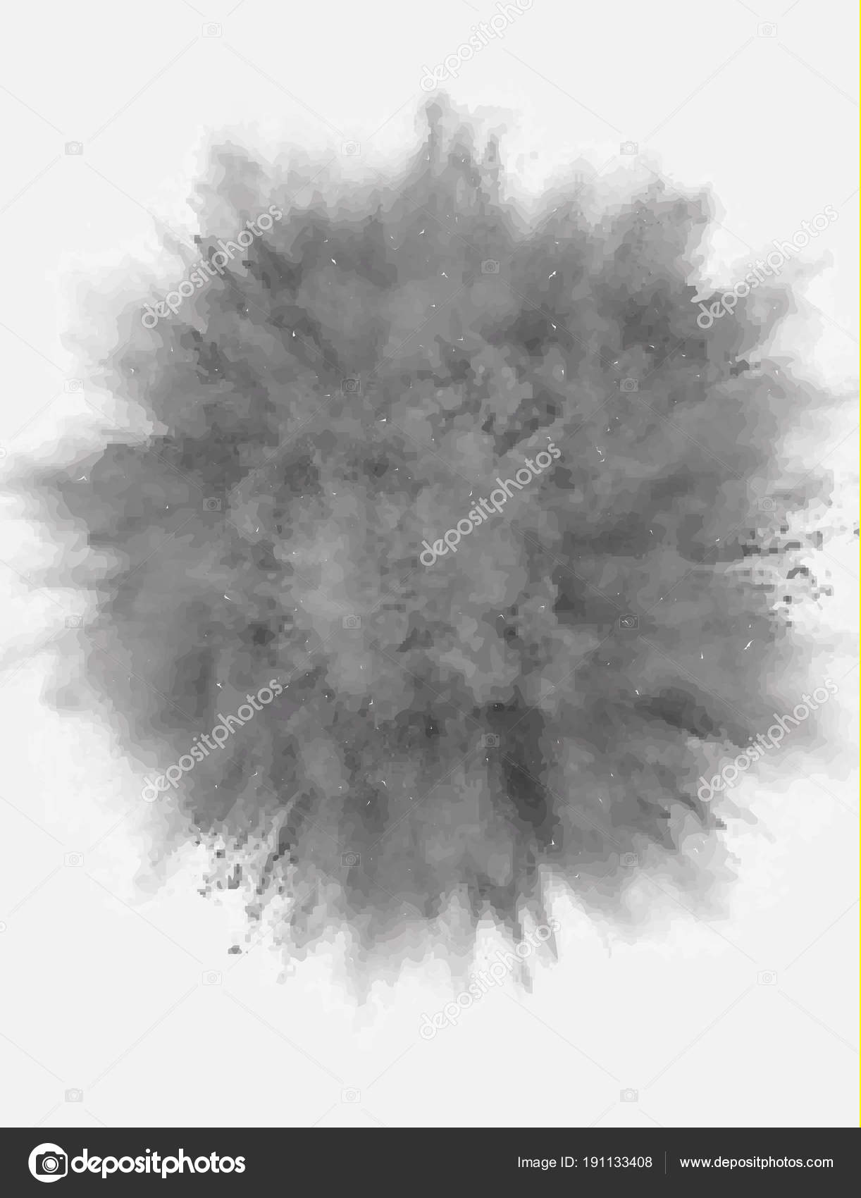 A colored explosion of powder Stock Vector Image by ©StockerArt #191133408