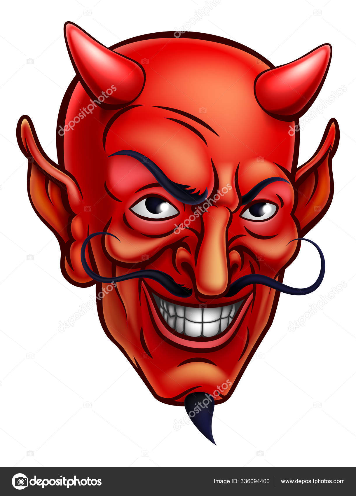 Devil Face Clip Art