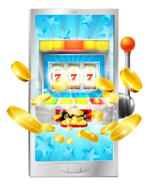 Slot machine illustration Stock Vector by ©Krisdog 6576097