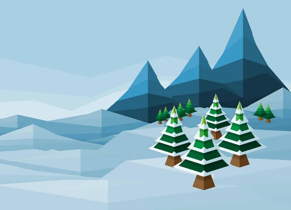 Christmas polygon tree Vector Art Stock Images | Depositphotos