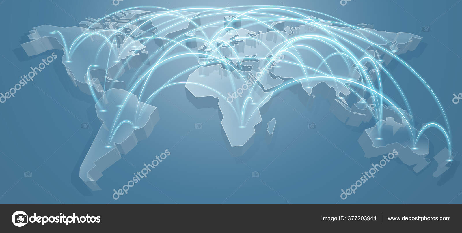 World Map Flight Path Background Stock Vector by ©Krisdog 377203944