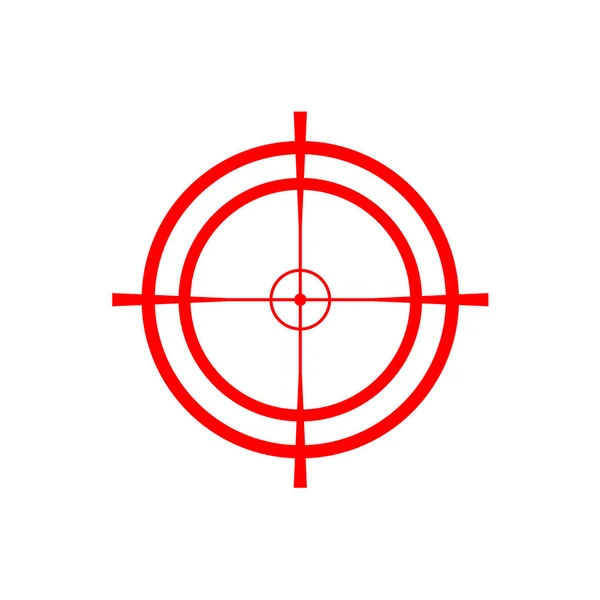 Sniper Scope Crosshairs Red