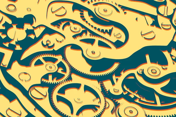 Watch mechanism Vector Art Stock Images | Depositphotos