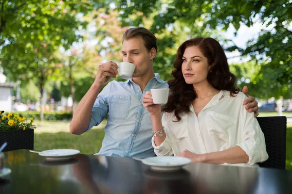 Couple drinking tea Stock Photos, Royalty Free Couple drinking tea ...