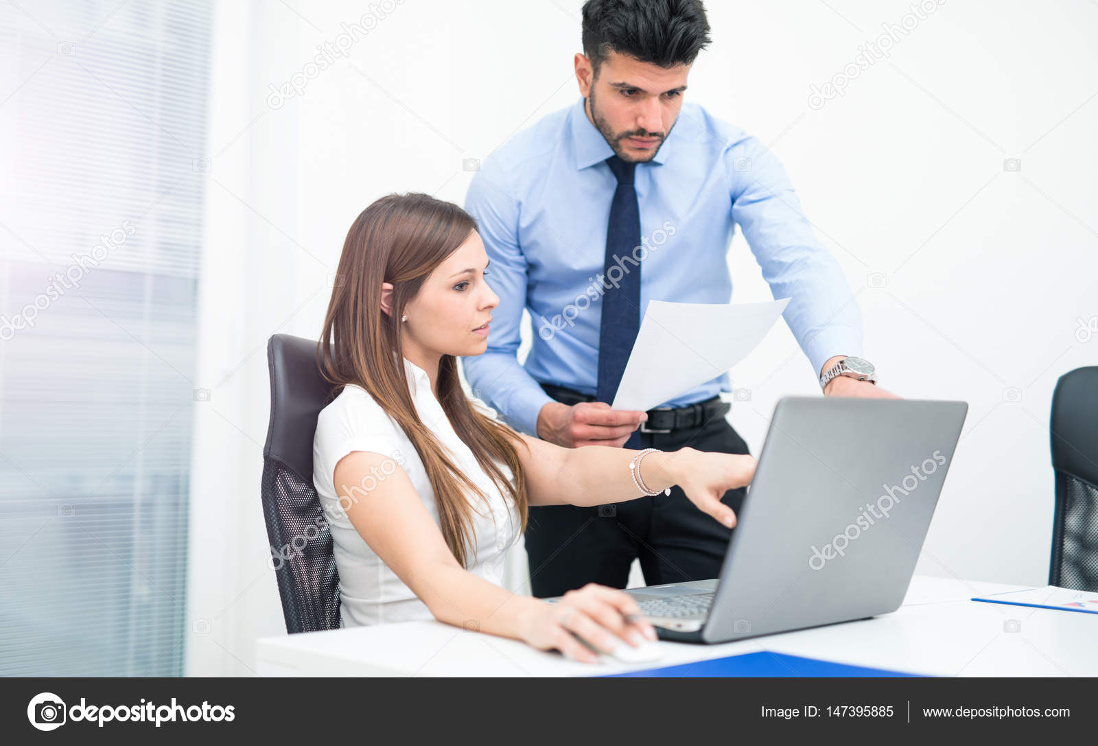 Business people working Stock Photo by ©minervastock 147395885