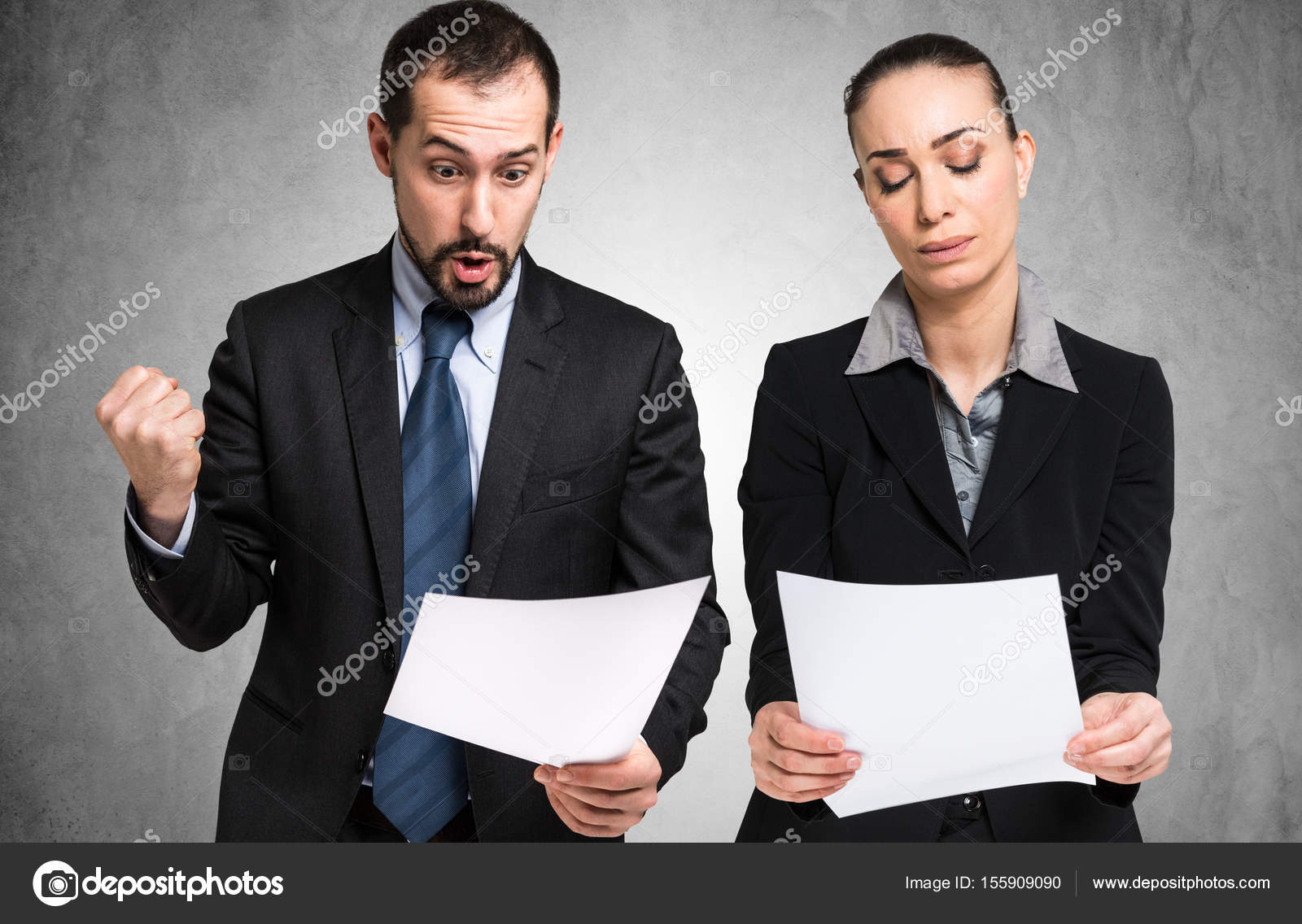 Business people reading documents Stock Photo by ©minervastock 155909090