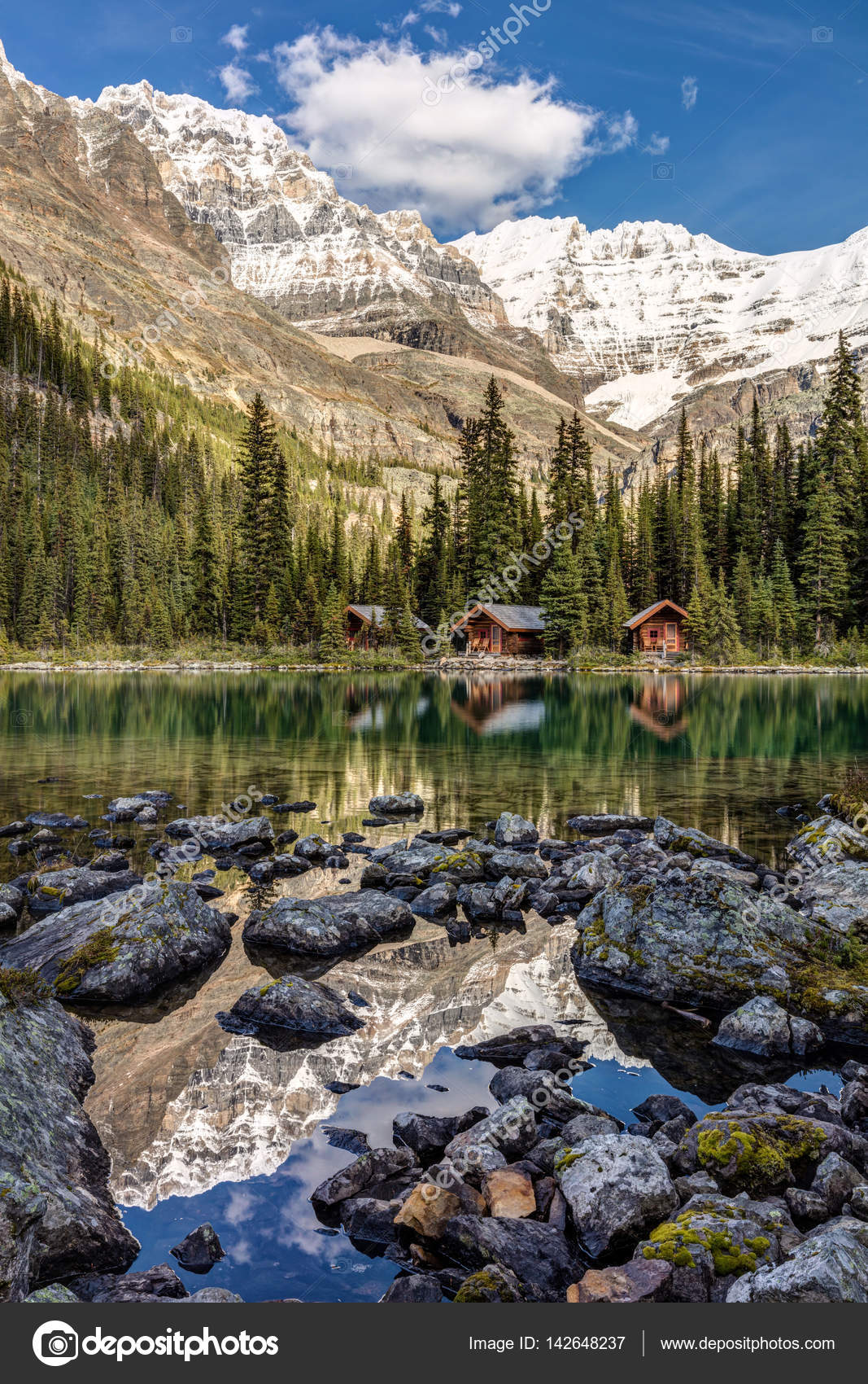 Idyllic Mountain scenery in the Canadian Rockies Stock Photo by ©Pierre ...