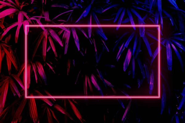 Bright neon red glow, futuristic background in retro style, creative ...