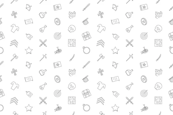 Vector Workplace Pattern Workplace Seamless Background Stock Vector by ...