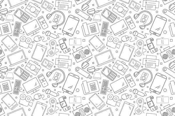 Vector Learning Pattern Learning Seamless Background Stock Vector Image by ©dimapolies #191161038