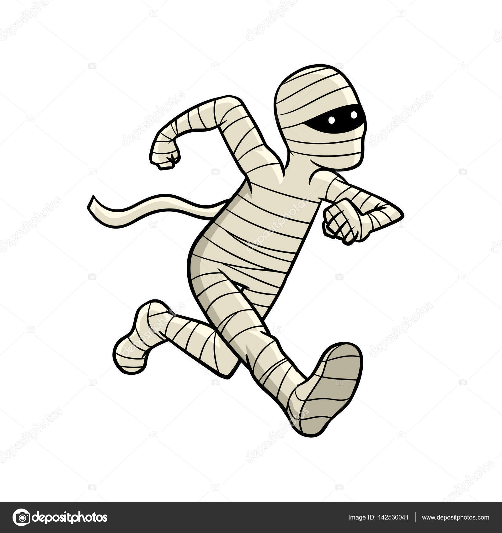 Mummy running illustration design Stock Vector Image by ©abcvecctor ...