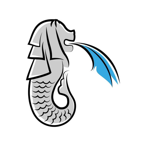 Flat design, merlion — Stock Vector © Palau83 #67822809 Flat design, merlion — Stock Vector © Palau83 #67822809