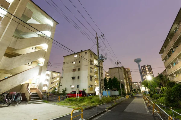 Housing complex Night View Stock Photo by ©kawamura_lucy 146821219