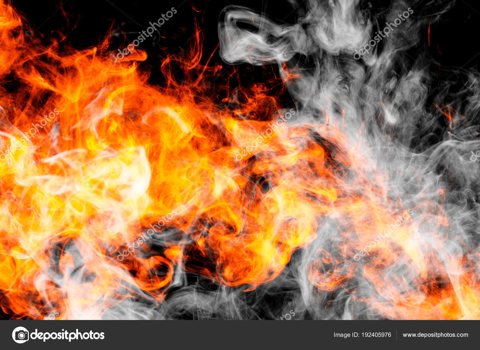 Fire Flames Background Background Smoke Vape Stock Photo by ...