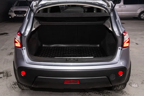 Novosibirsk Russia July 2021 Renault Sandero Rear View Car Open – Stock ...