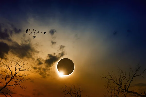 Full solar eclipse Stock Photo by ©I_g0rZh 38262301