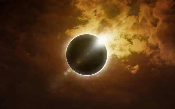Total Eclipse — Stock Photo © solarseven #74090145