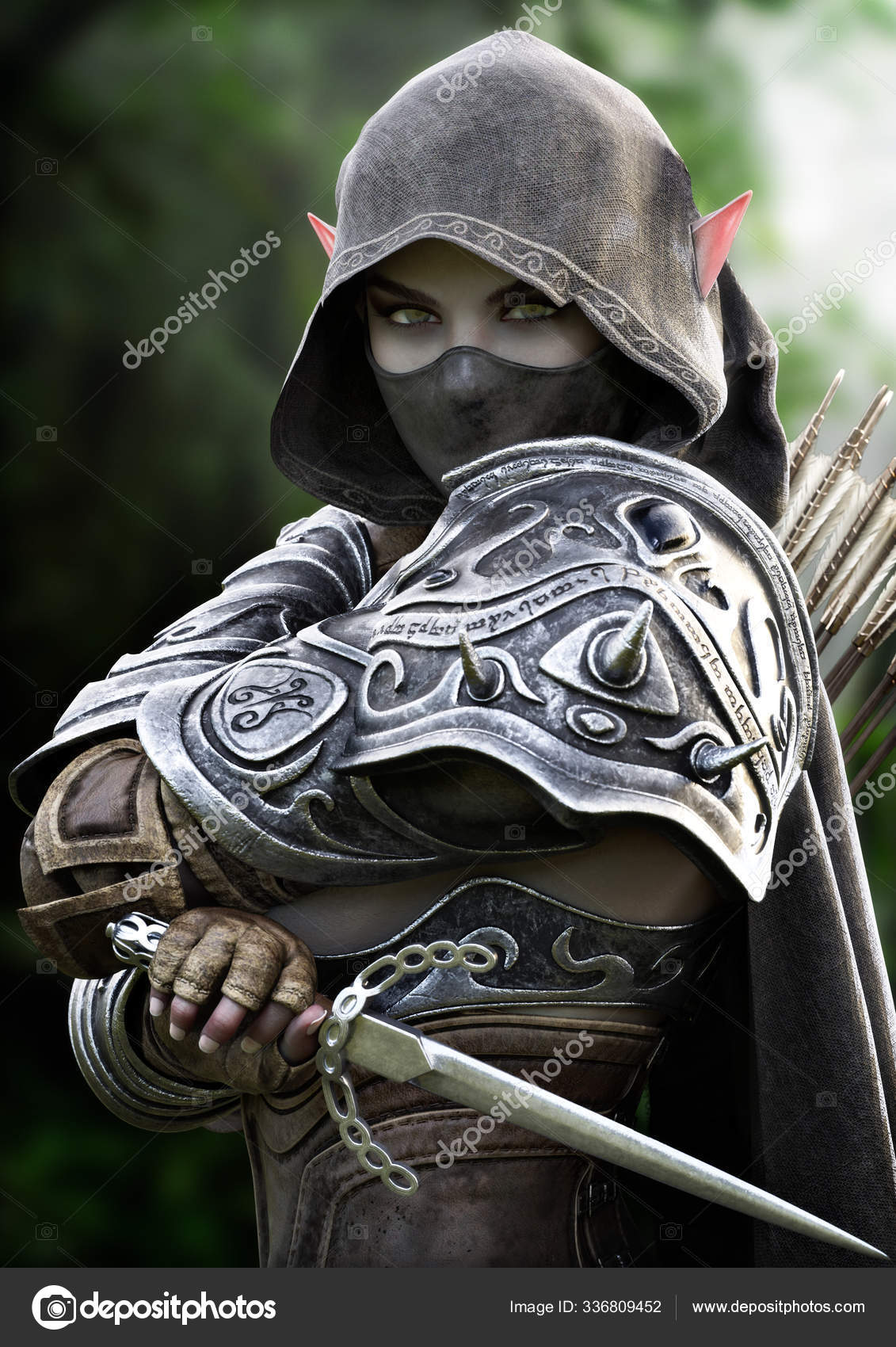 Medieval Assassin Archer