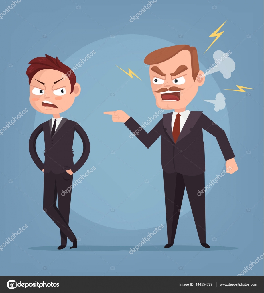 Angry Yelling Cartoon