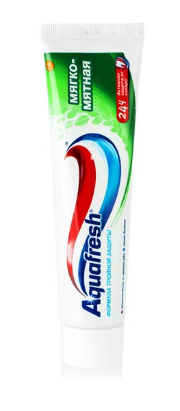 Aquafresh Toothpaste on white – Stock Editorial Photo © kornienkoalex ...