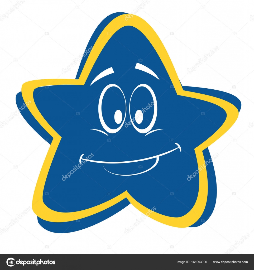 Smiling Star Clip Art