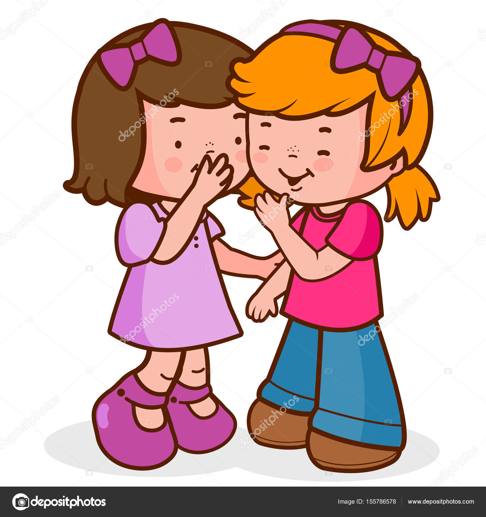 Telling Secrets Cartoon