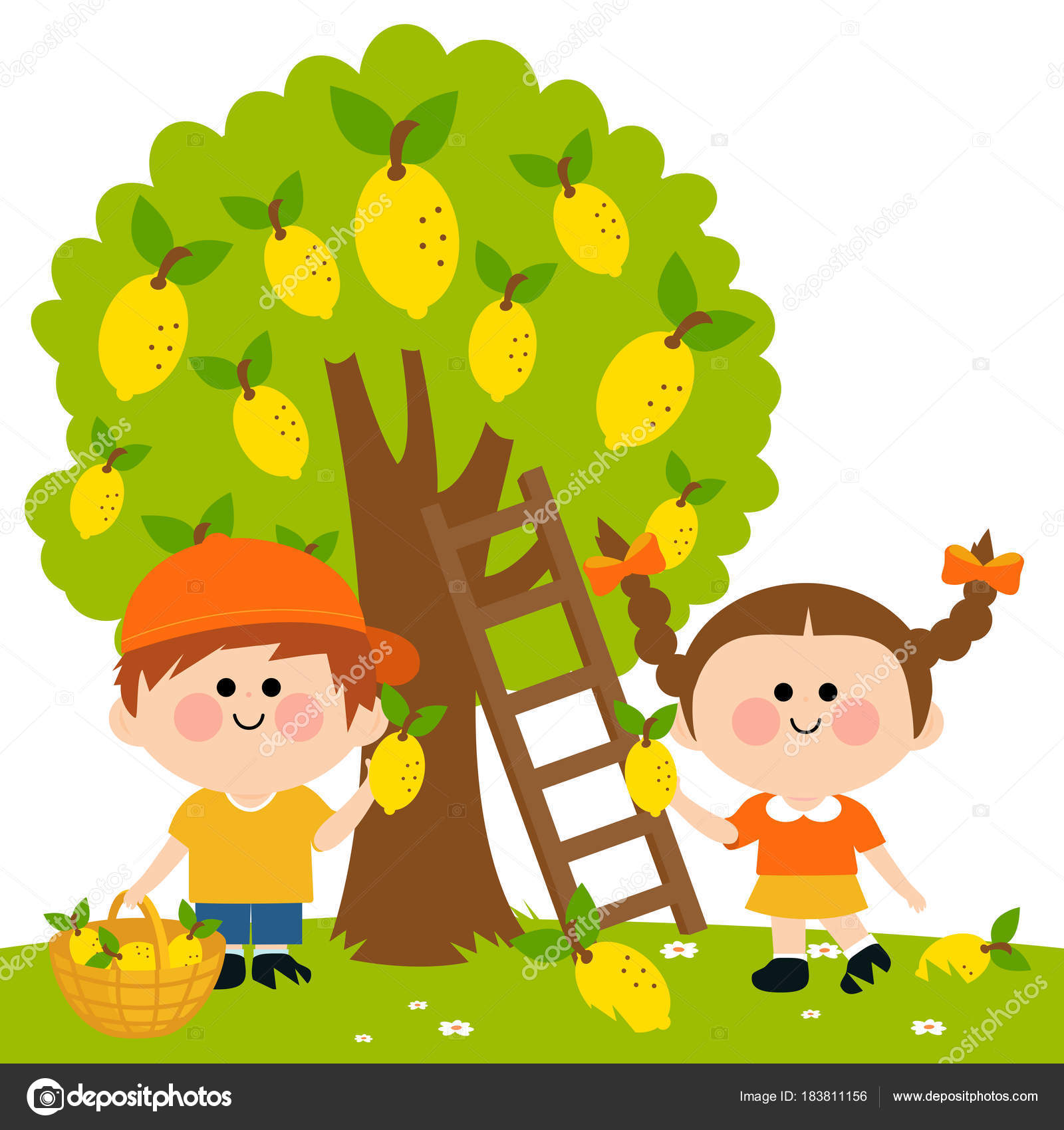 Lemon Tree Clip Art