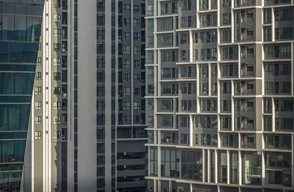 Close up group of skyscraper in Bangkok city of Thailand - Stock Image ...