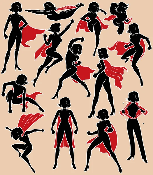 Female Superhero Action Poses