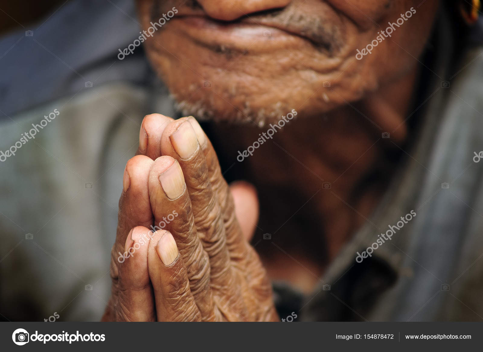 Buddhist Praying Hands