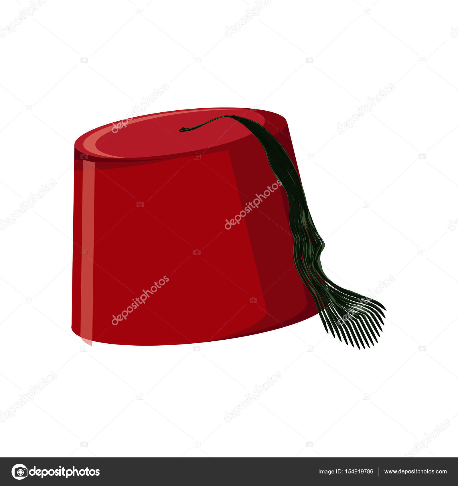 Traditional turkish hat fez or tarboosh Stock Vector Image by ©inkoly ...