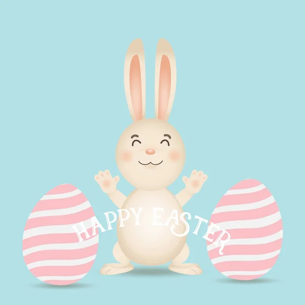 Happy easter background design. Happy easter cards with Easter b Stock ...