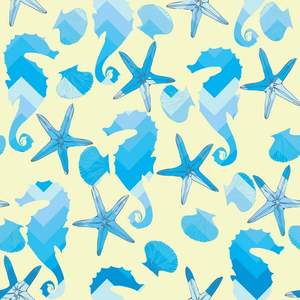 Shells patterns Vector Art Stock Images | Depositphotos