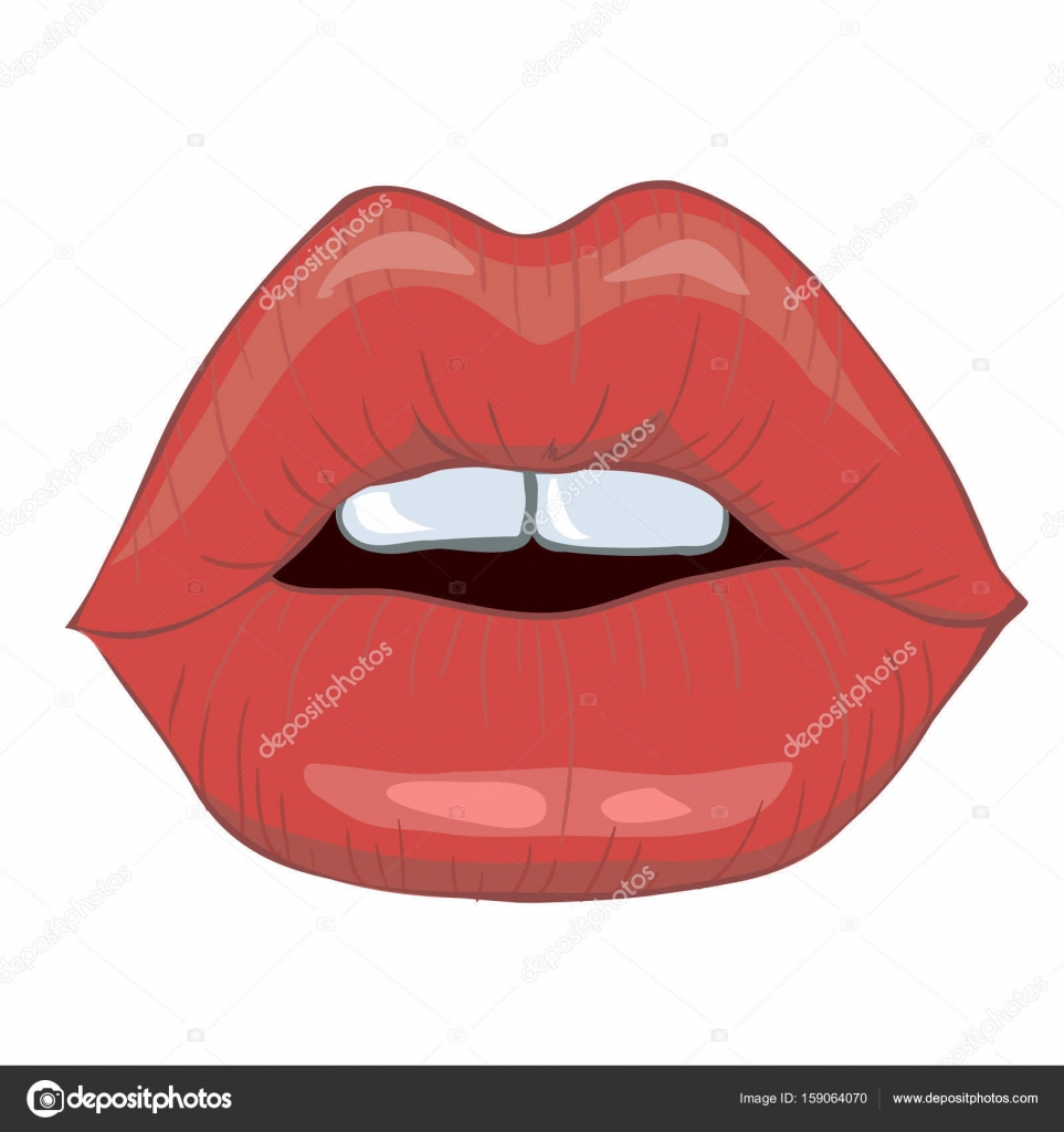 Lèvres, baiser, vecteur, illustration Vecteur par ©89534886399@mail.ru ...