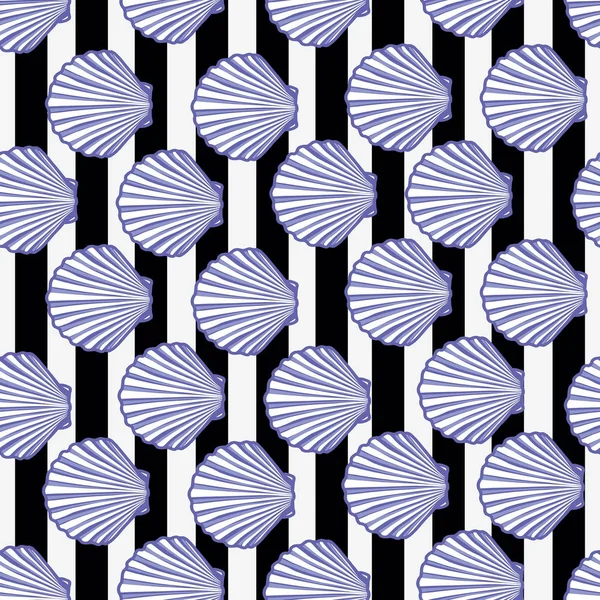 Shells patterns Vector Art Stock Images | Depositphotos