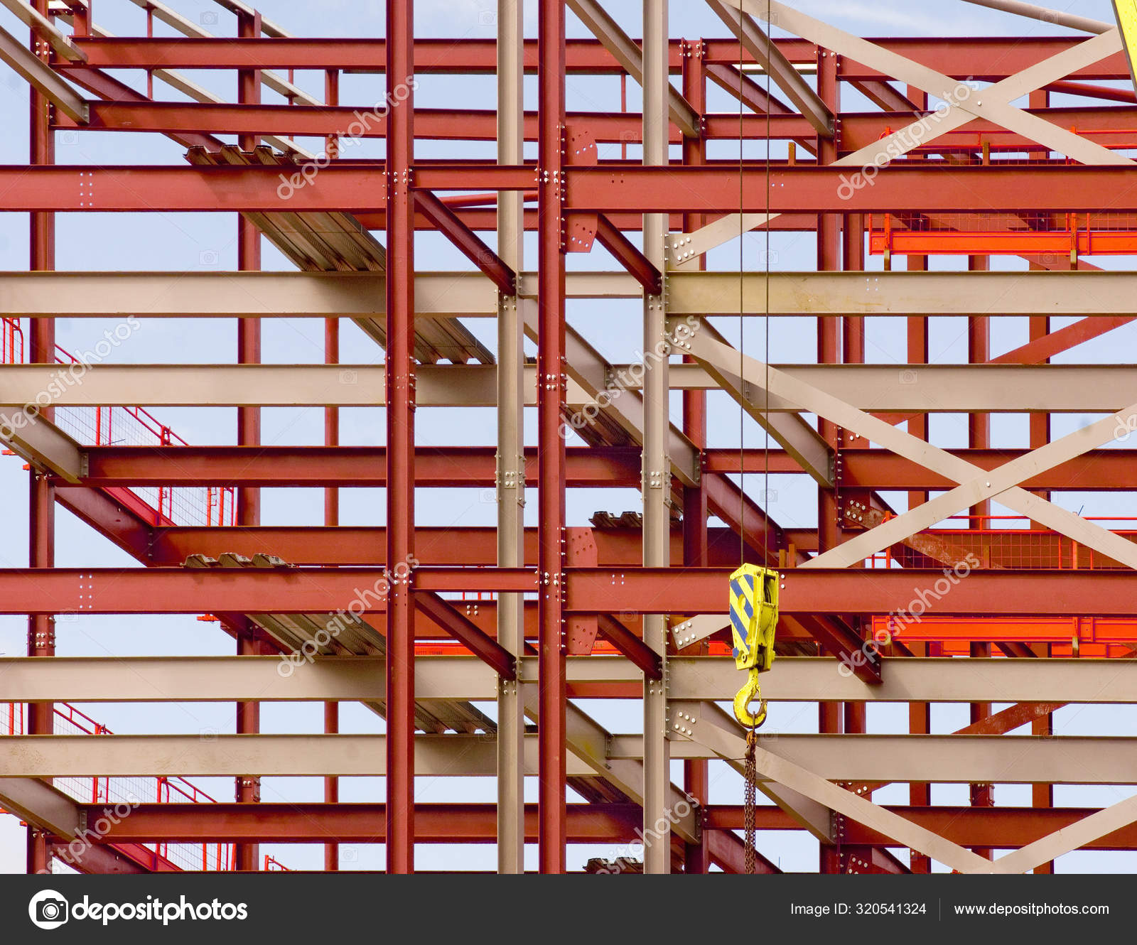 Framework of building during construction Stock Photo by ©ImageSource ...