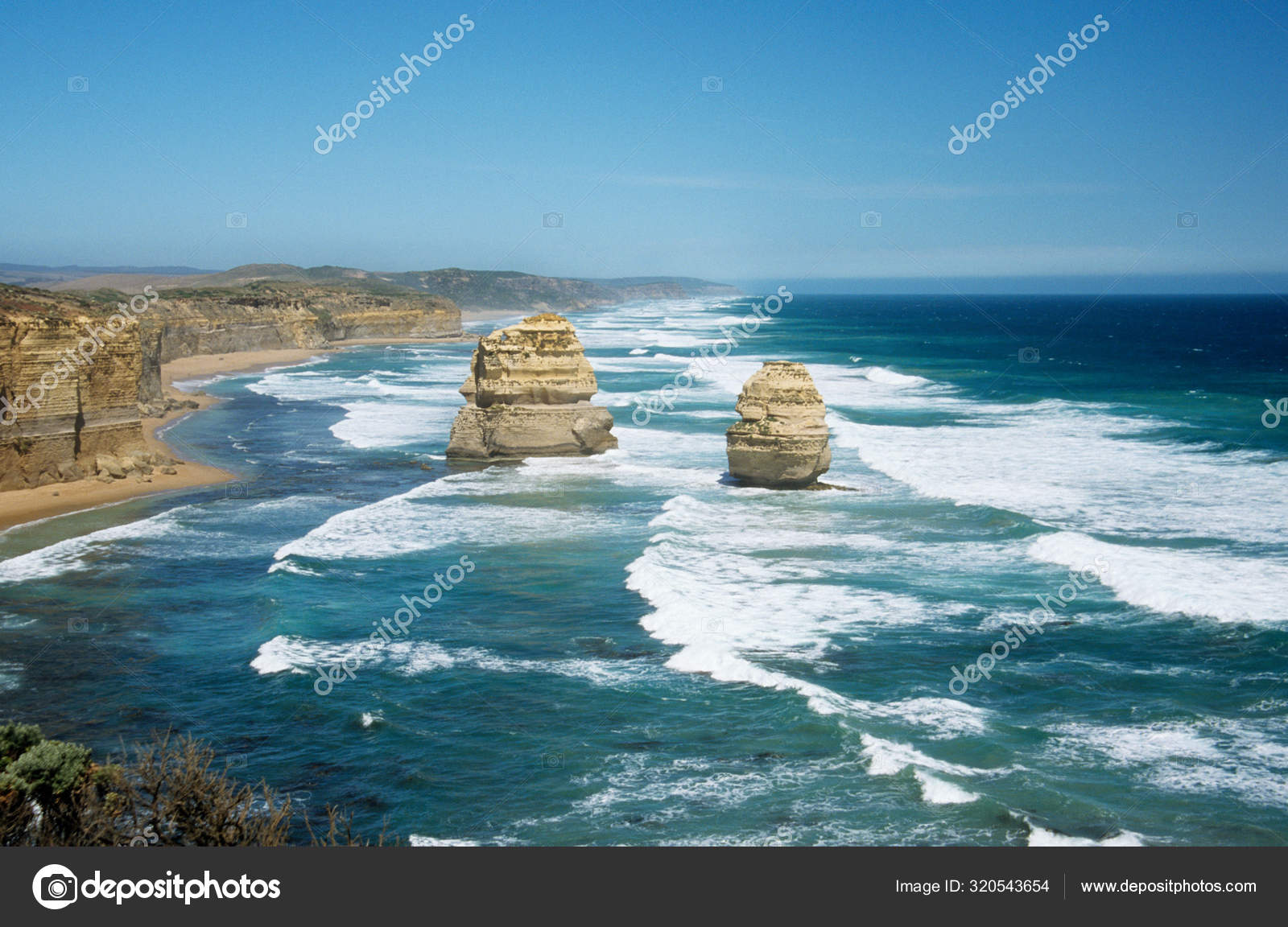 Rocks Great Ocean Road Stock Photo by ©ImageSource 320543654