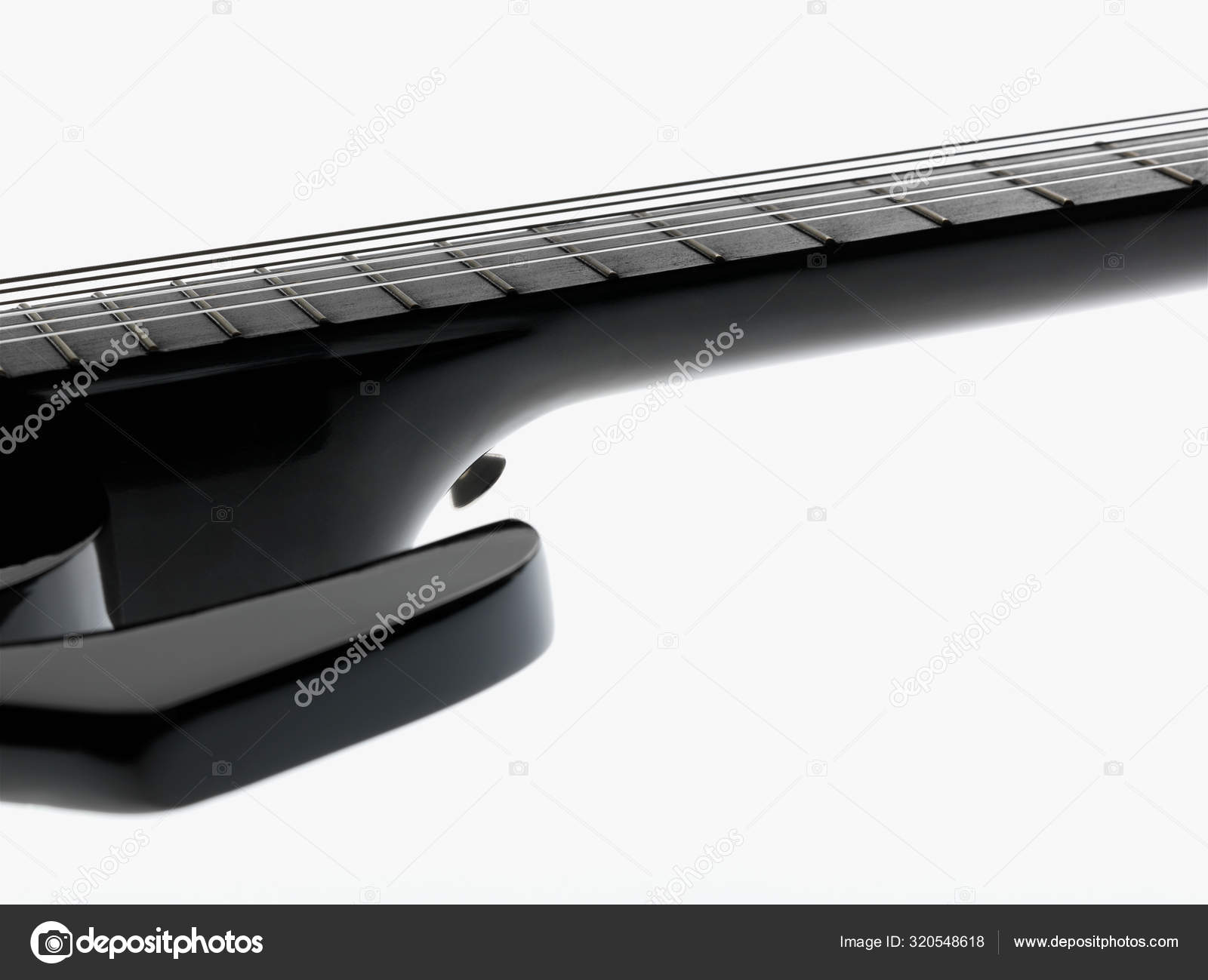 Electric Guitar White Background — Stock Photo © ImageSource #320548618