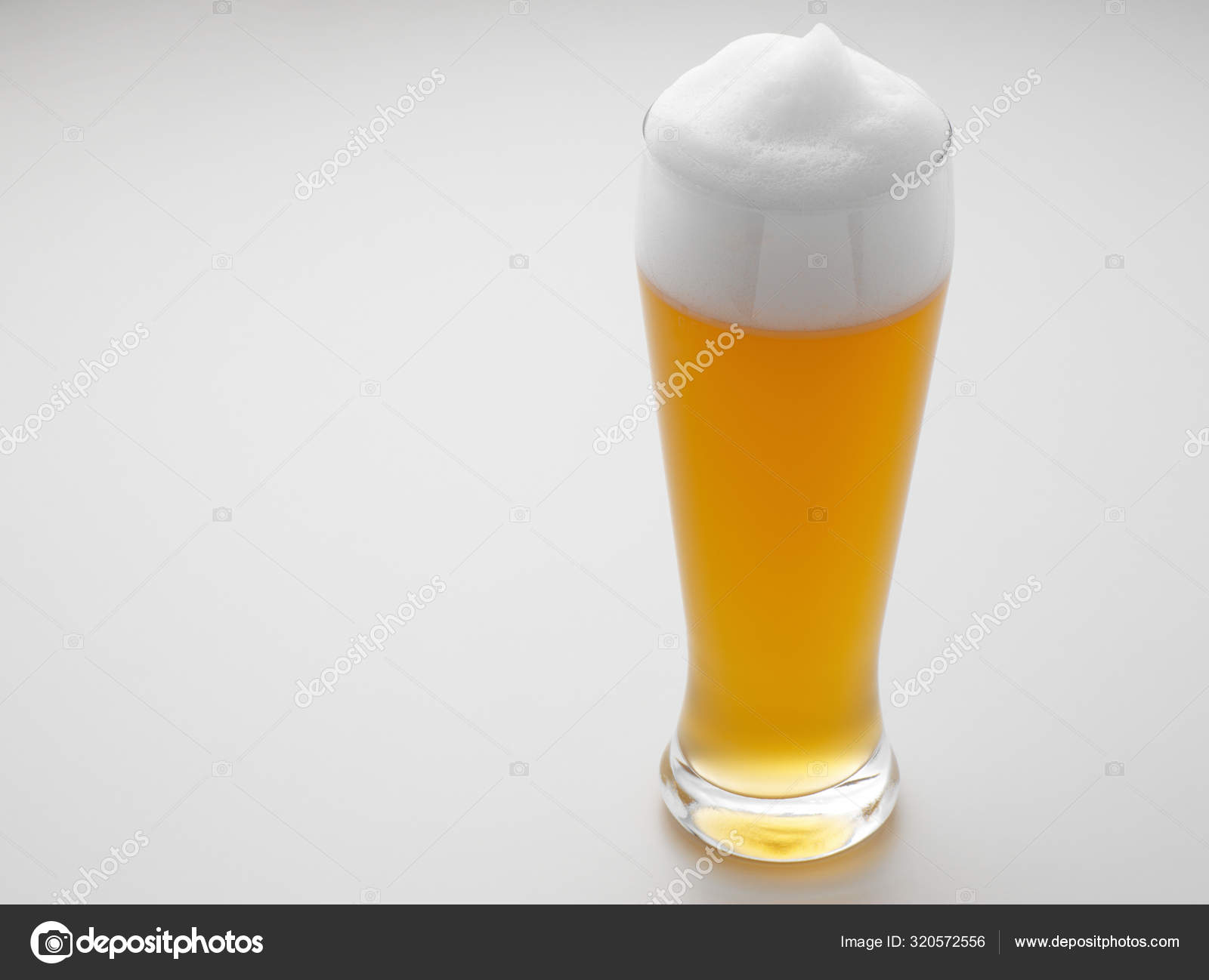 Wheat Beer Isolated White Background Stock Photo by ©ImageSource 320572556