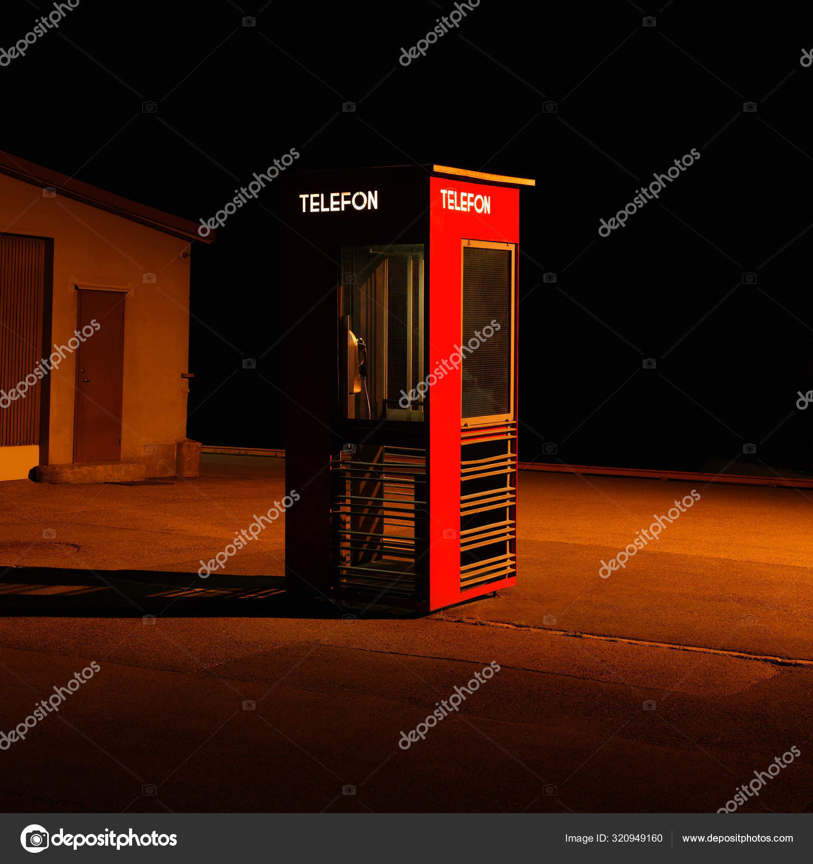 Norwegian Telephone Box Floor Stock Photo by ©ImageSource 320949160